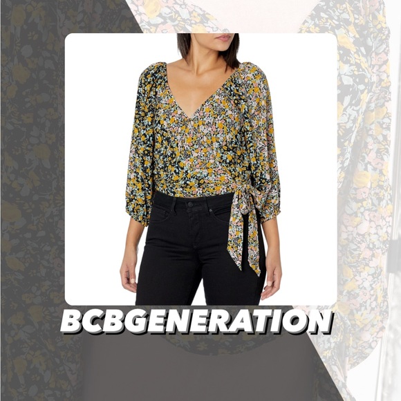 BCBGeneration | Tops | Nwt Bcbgeneration Floral Blouse | Poshmark